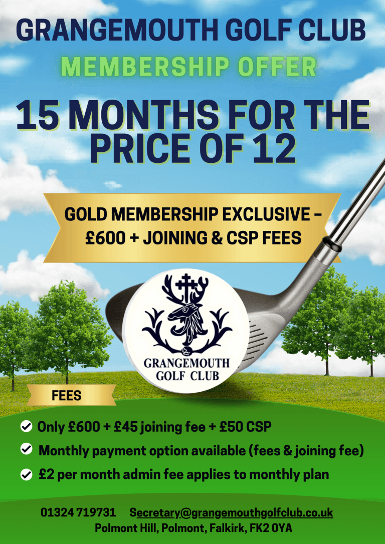 Membership – Grangemouth Golf Club