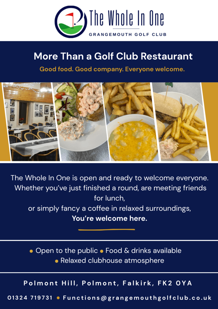 The Whole In One Restaurant - Grangemouth Golf Club